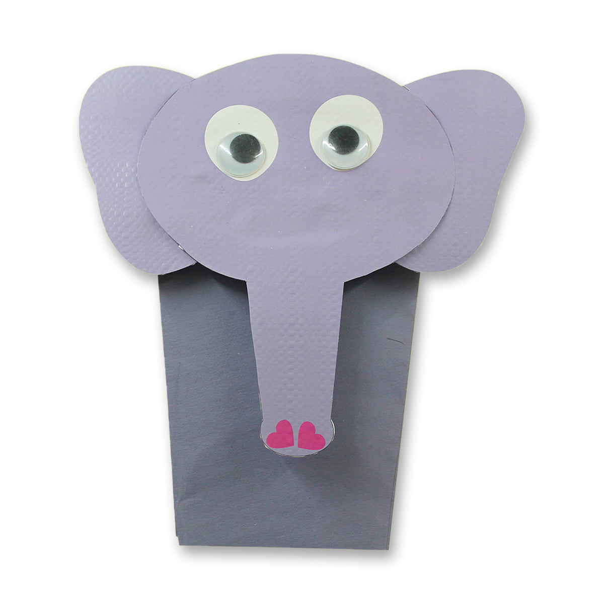 Fun and Creative Hand Elephant Puppet Craft | Kidsy Winsy